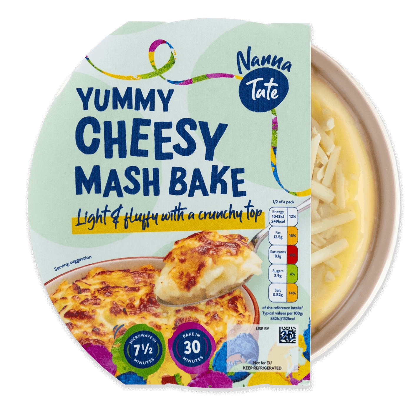 Yummy Cheesy Mash Bake - Nanna Tate